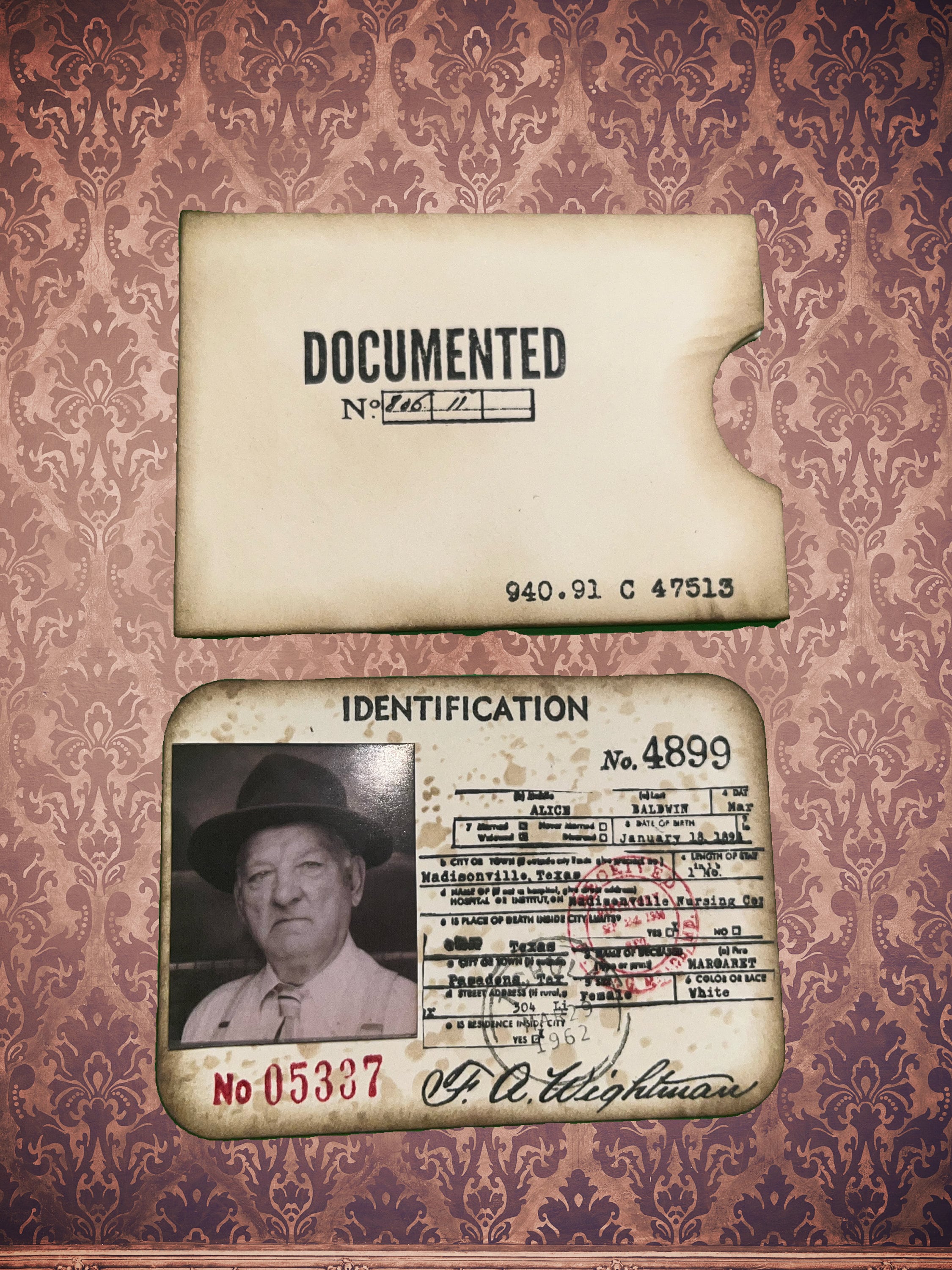 Vintage ID Cards - Etsy