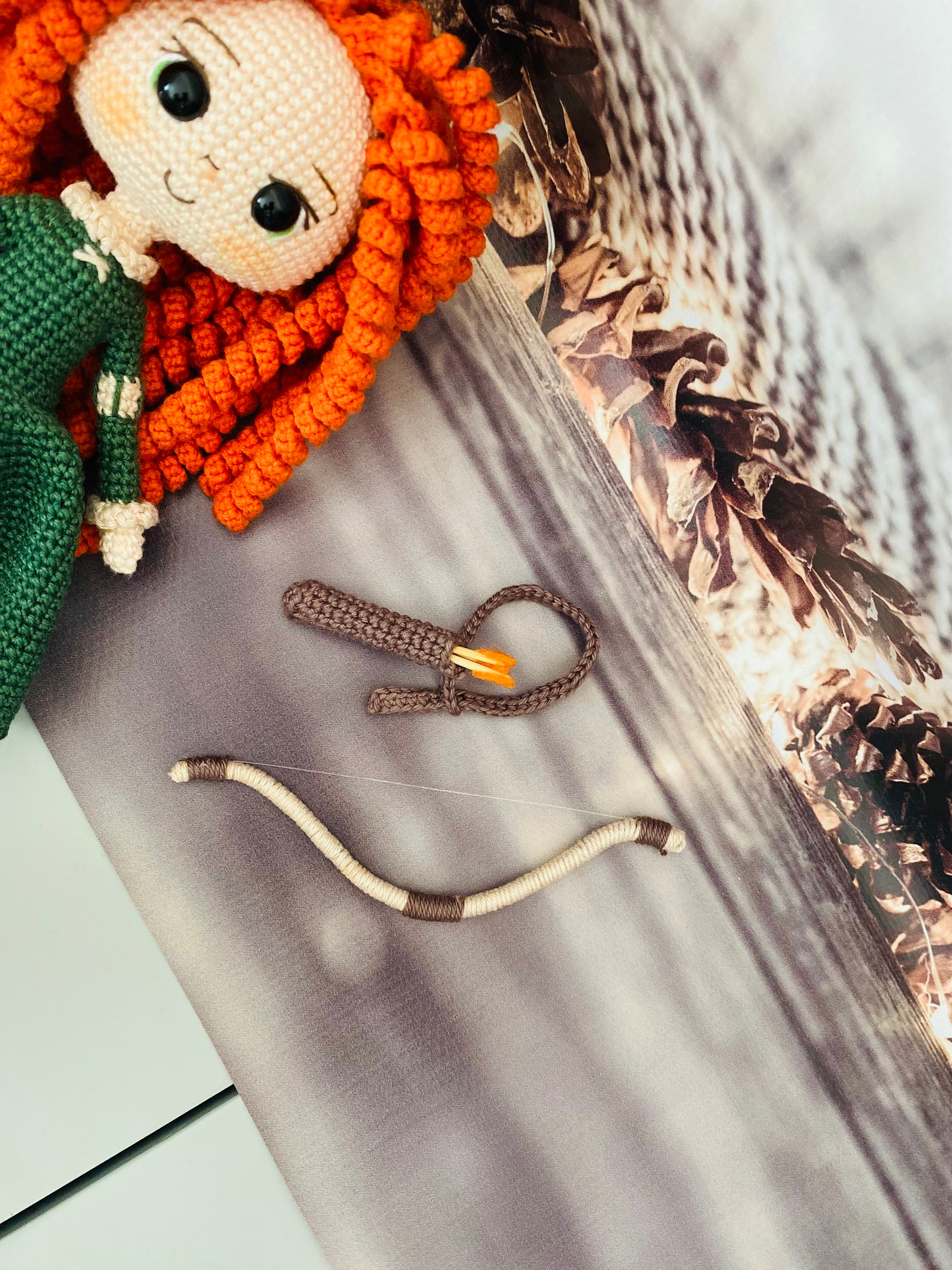 Amigurumi Crochet Merida Doll - Etsy