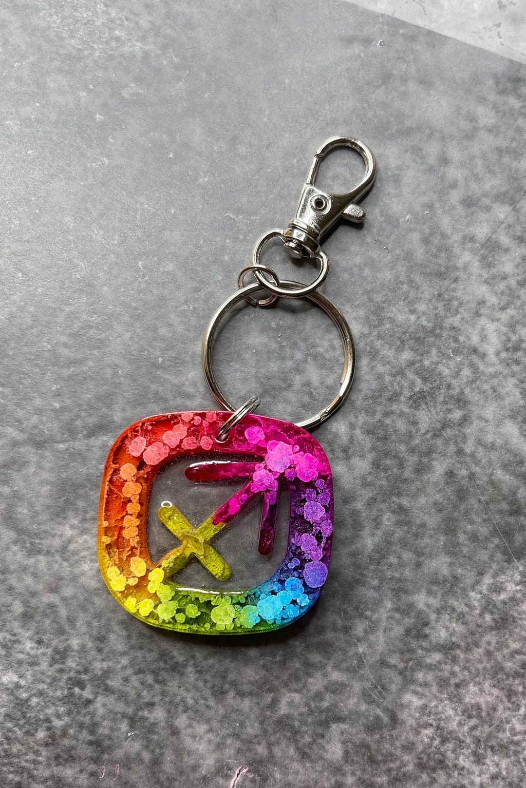Sagittarius Keychain - Etsy