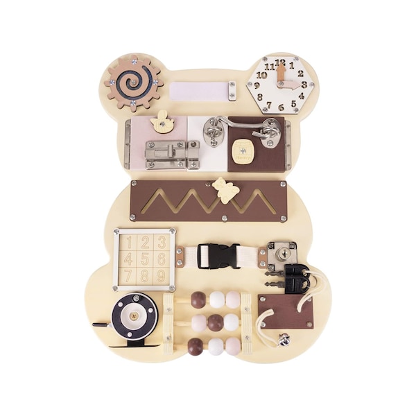 Bear Busy Board - Etsy
