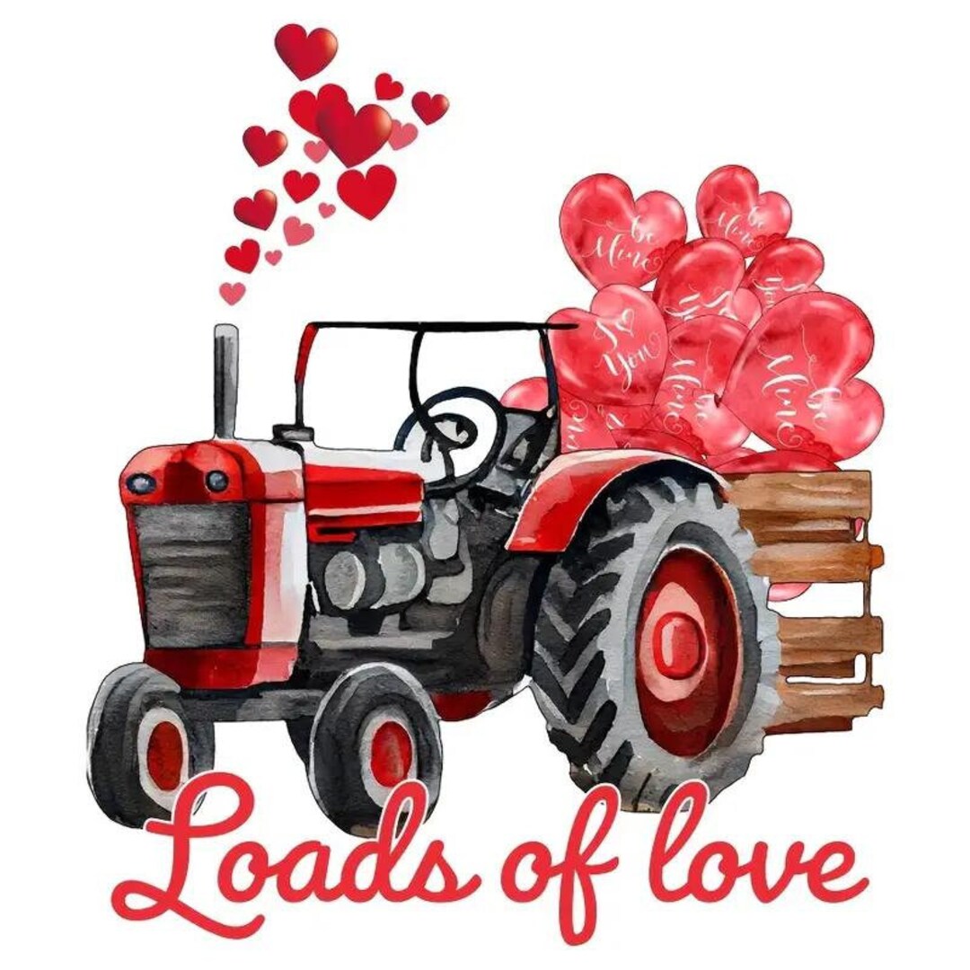 Loads of Love Tractor - Etsy