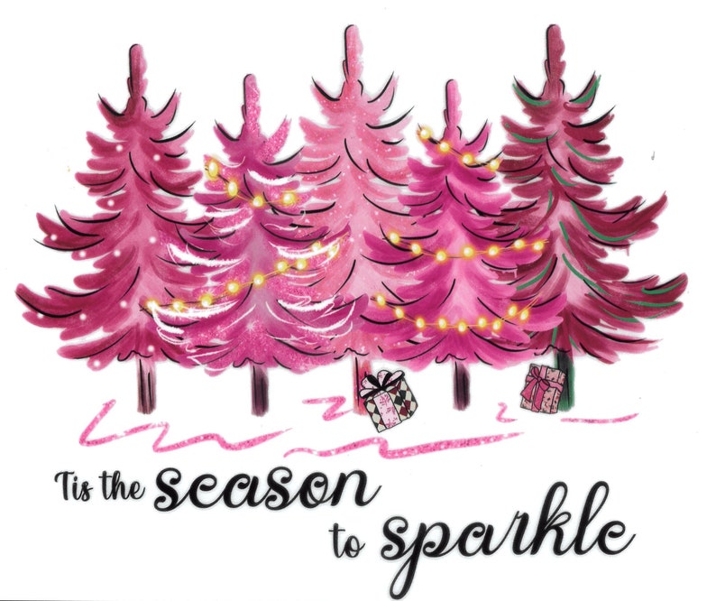 Season for Sparkle Pink PNG - Etsy