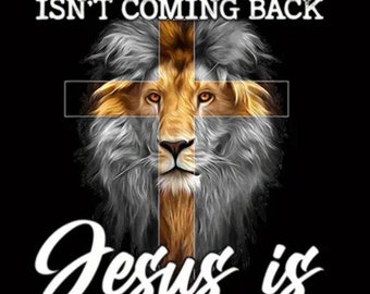 Normal Isn't Coming Back, Jesus is With Flag - Etsy