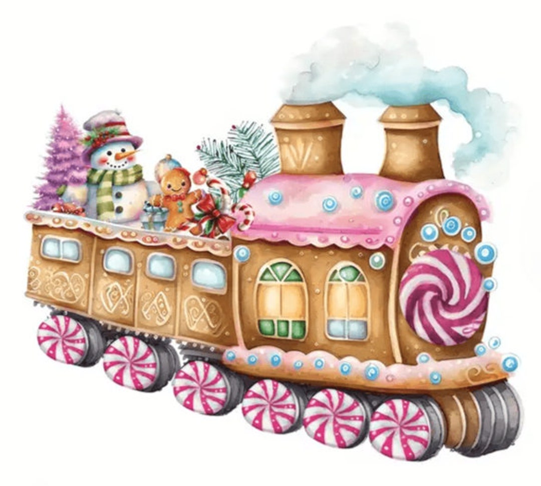 Pink Choo Choo Train - Etsy