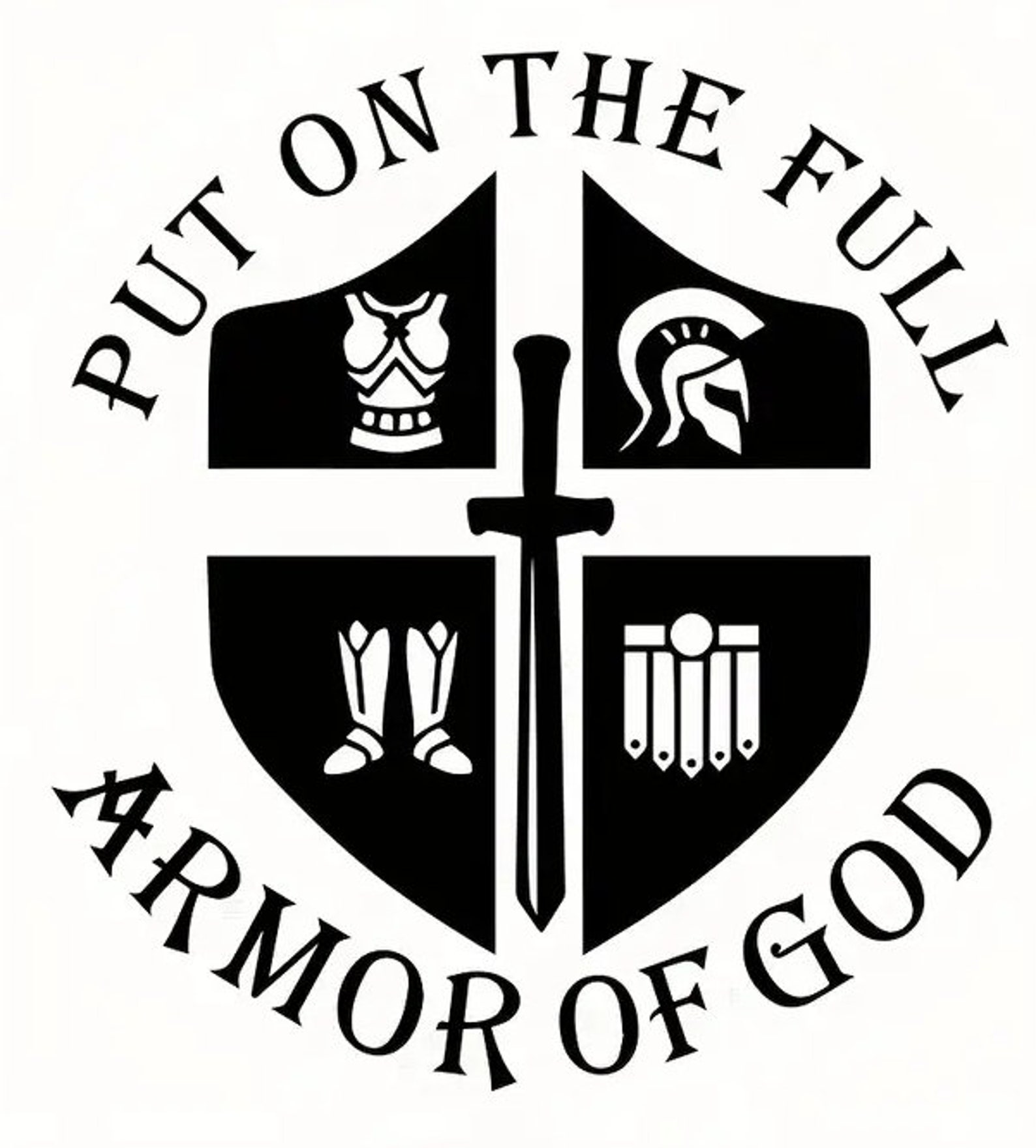 Put on the Full Armor of God - Etsy