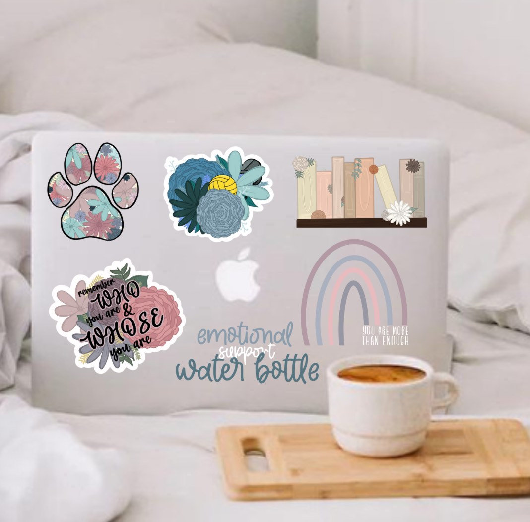 Emotional Support Water Bottle Sticker - Dishwasher Safe, Weatherproof ...