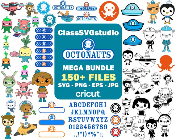 Octanauts Svg Octanauts Png Octanauts Svg Layered Captain - Etsy UK