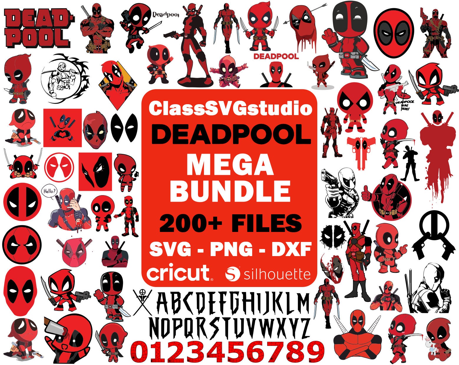 Deadpool Svg Deadpool Png Deadpool Svg Bundle Superhero - Etsy Canada