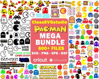 Pacman Svg Cricut - Etsy