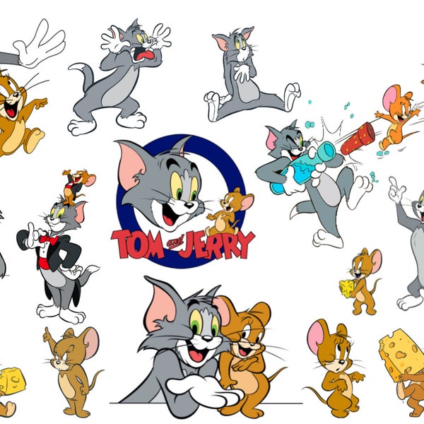 Tom Jerry Stickers - Etsy