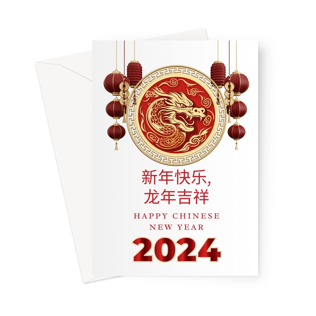 Chinese New Year 2024, Year of Dragon, Chinese Zodiac Gift, Chinese ...