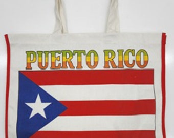 Canvas Tote Bag Puerto Rico - Etsy