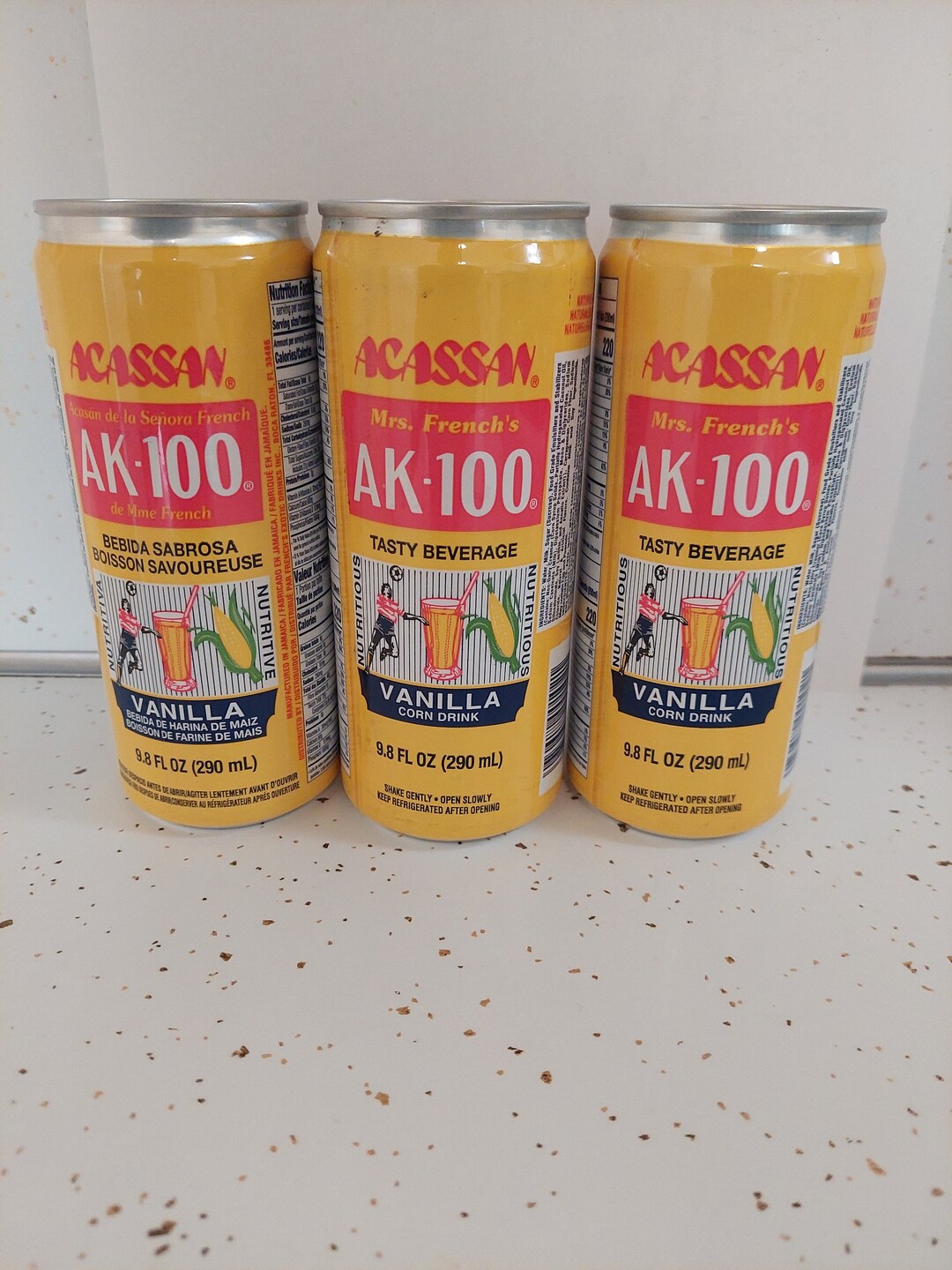3 Pack Acassan Mrs. French Vanilla Corn Drink - Etsy