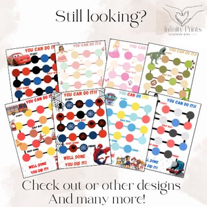 Printable Lightning Mcqueen Rewaed Chart - Etsy