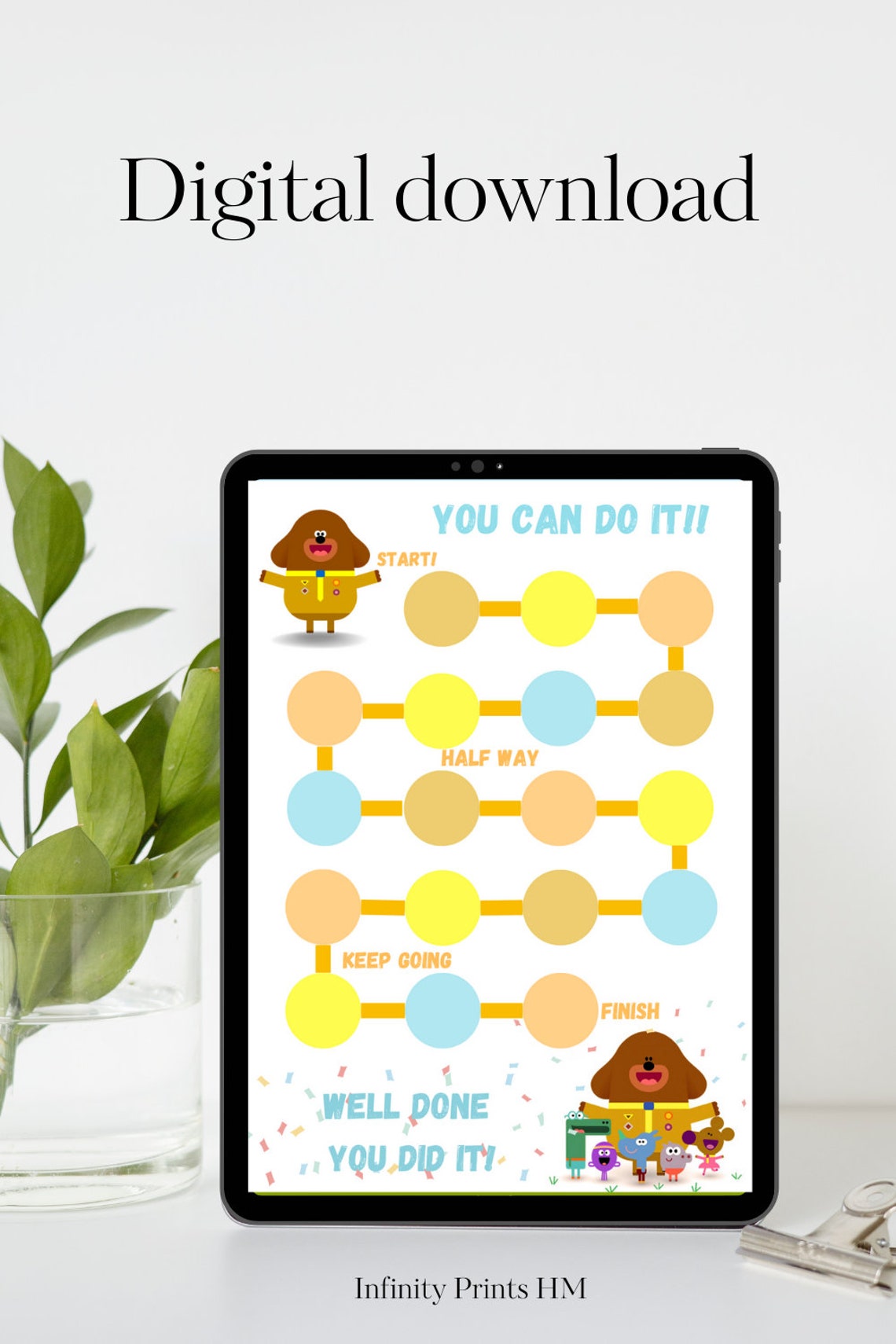 Duggee Theme Reward Chart - Etsy