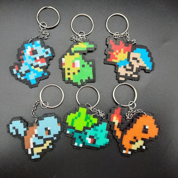 Pokémons Keychain - Etsy