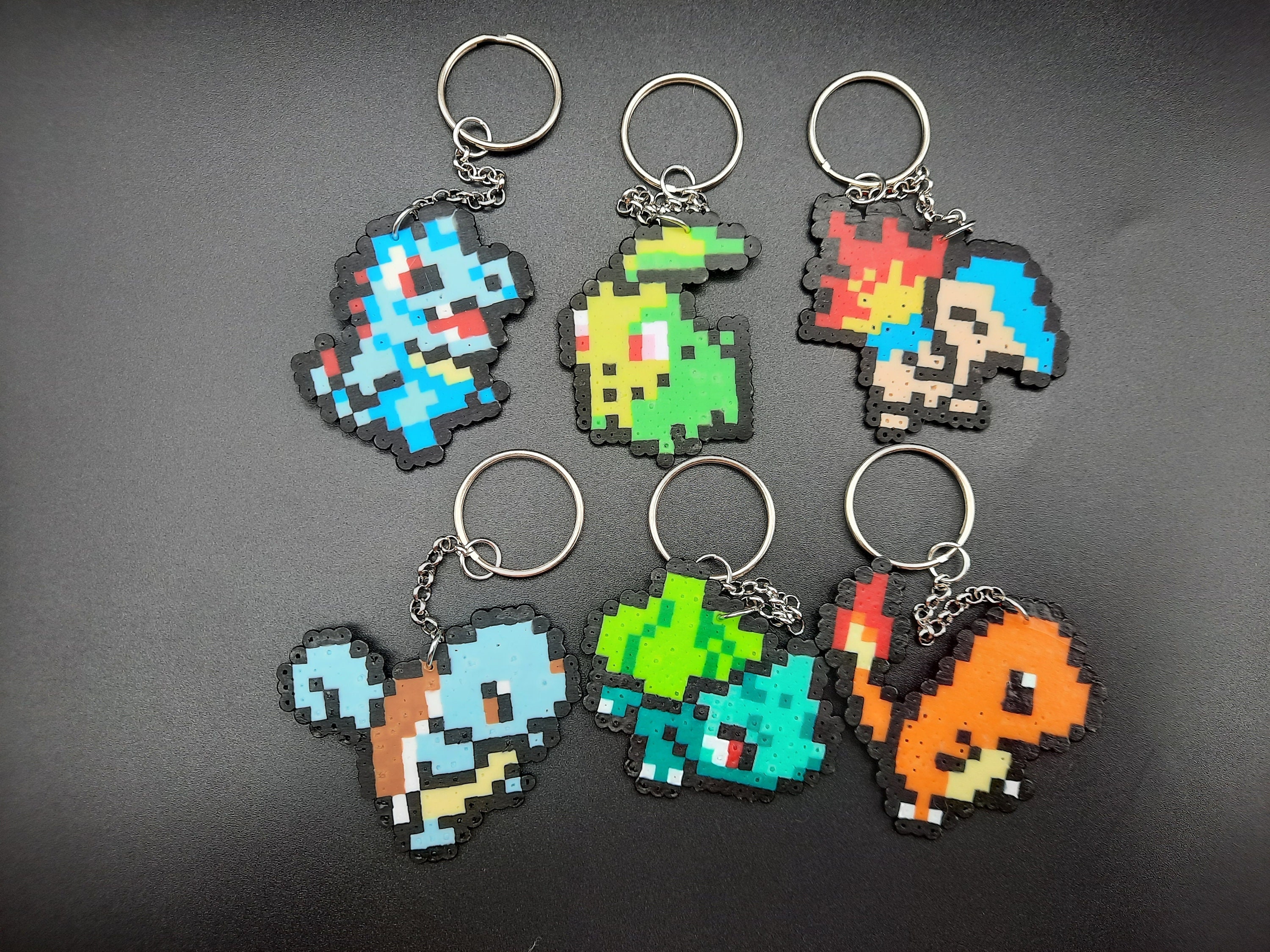 Pokemon Sprite Keychains - Etsy