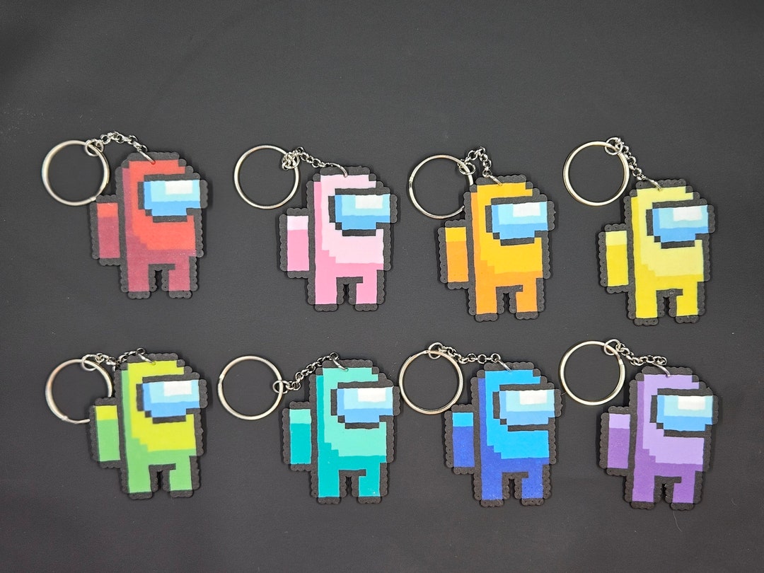 Among Us Crewmate Keychains - Etsy