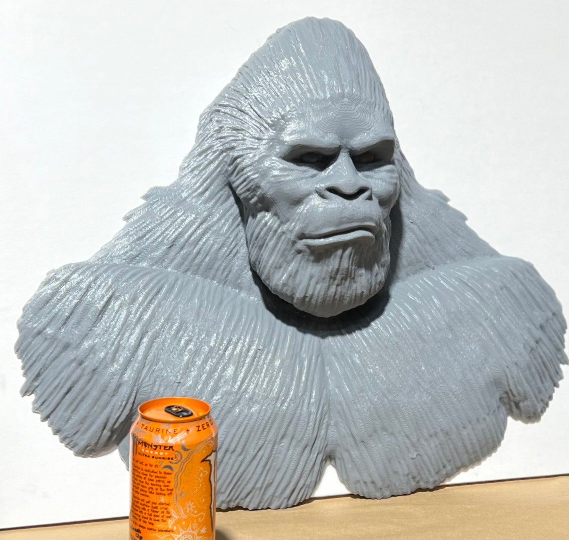Huge Bigfoot Sasquatch Yeti Face - Etsy