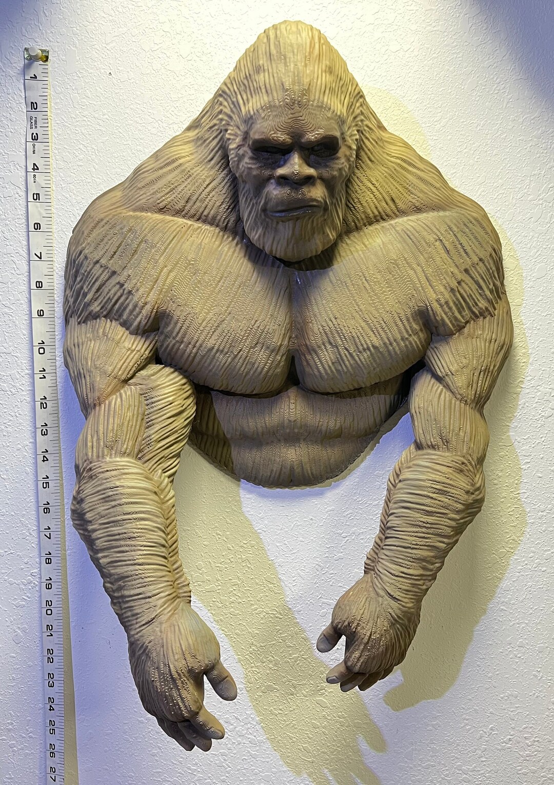 Bigfoot Sasquatch Yeti Wall Mount custom Airbrushed - Etsy