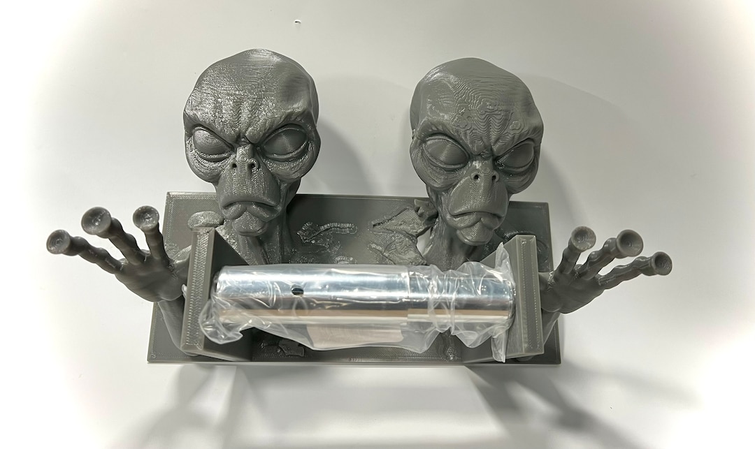 Alien Toiletpaper Holder Bigfoot Series of TP Holders - Etsy