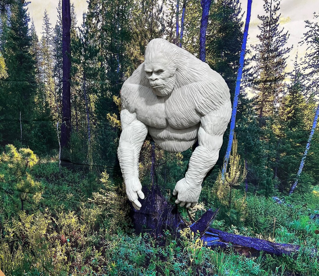 Bigfoot Sasquatch Yeti Wall Mount Unpainted Retail Store Business Bigfoot Display - Etsy