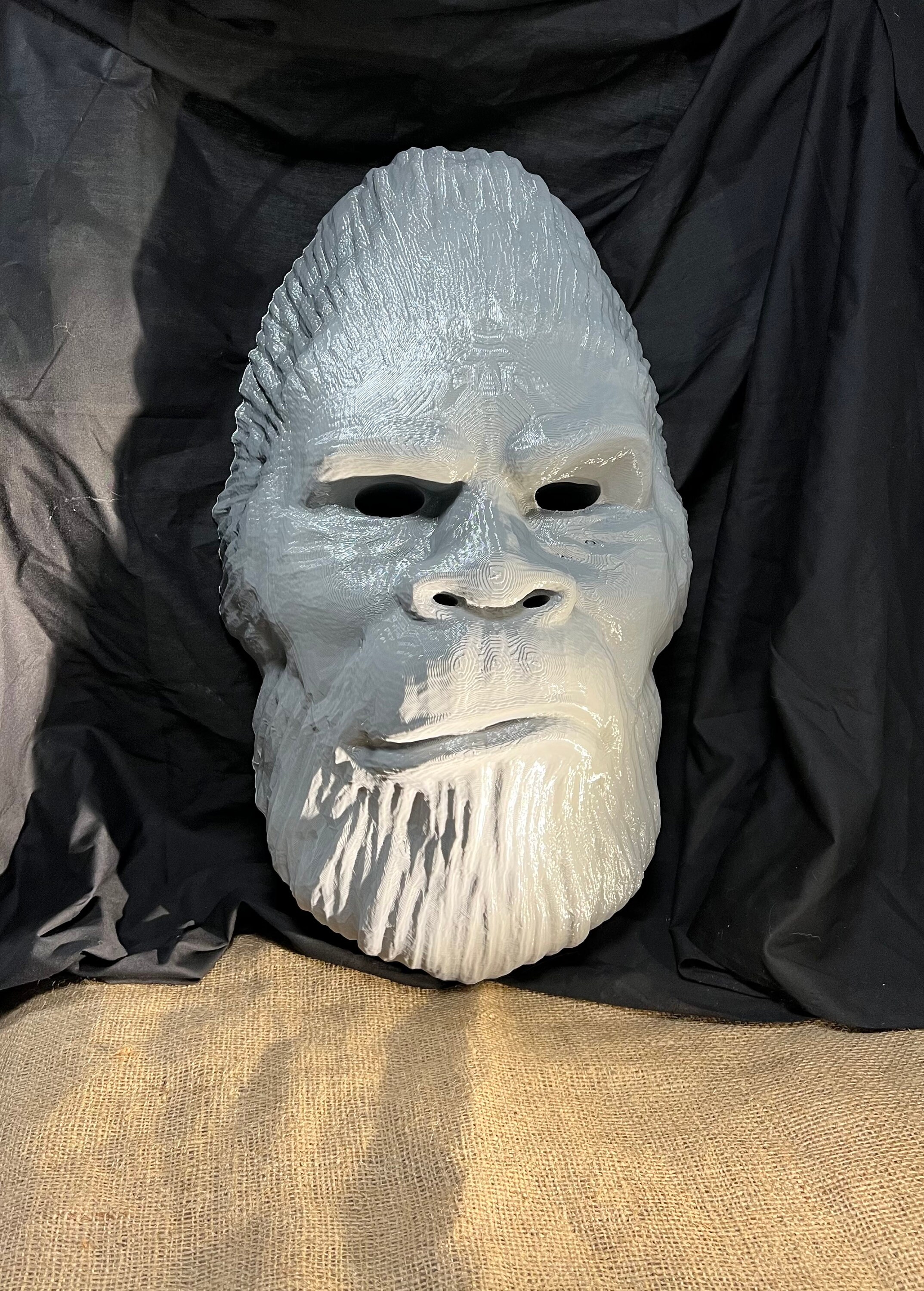Bigfoot Wall Mask Lifesize Sasquatch - Etsy
