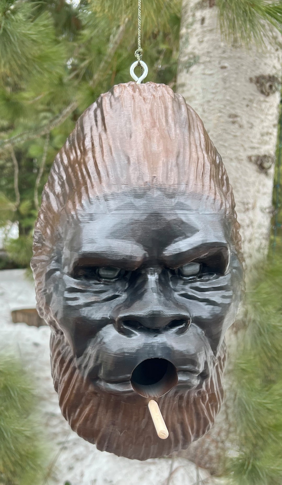 Bigfoot Sasquatch Yeti Bird House - Etsy