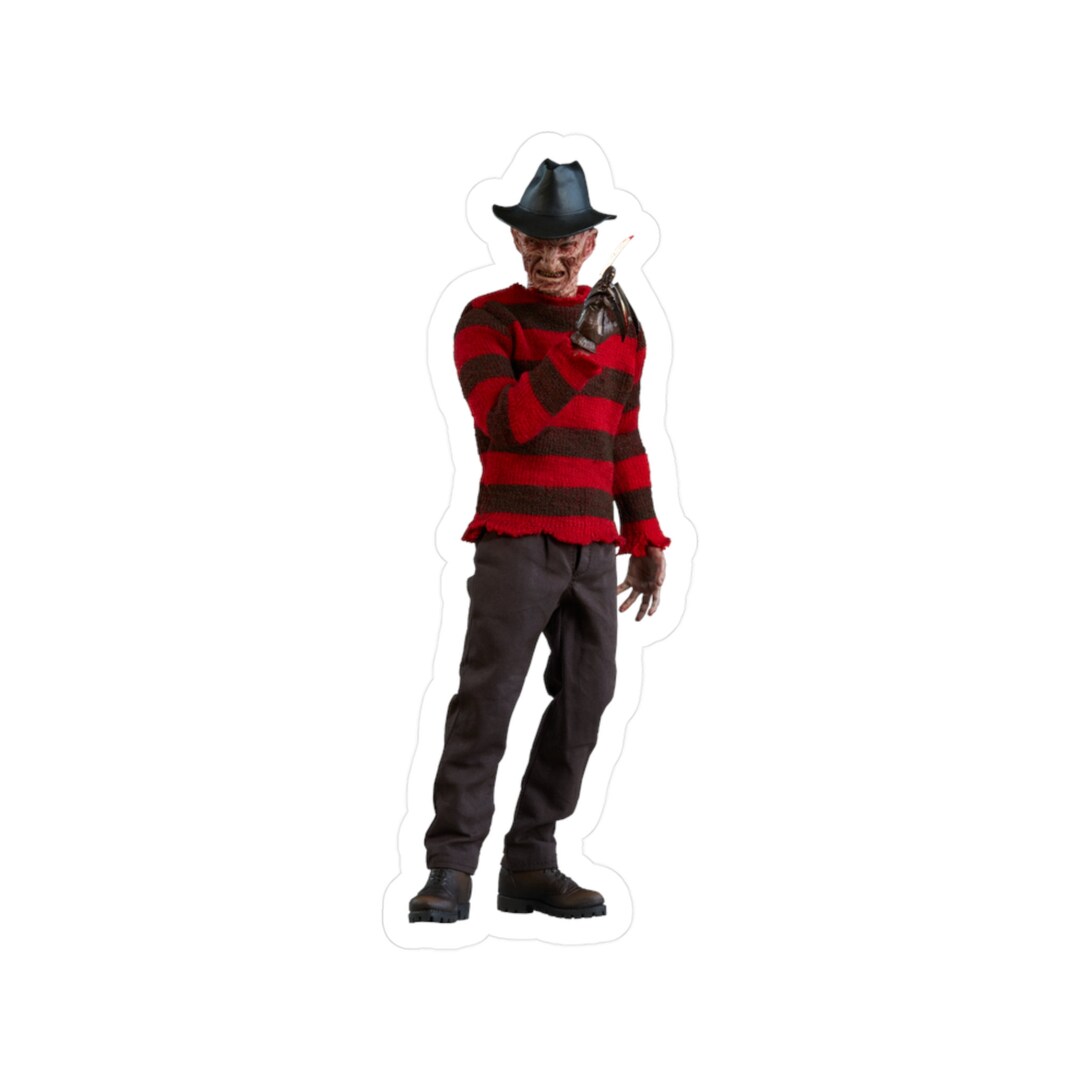 Kiss-cut Freddy Krueger Vinyl Decals Halloween Decals Vinyl - Etsy