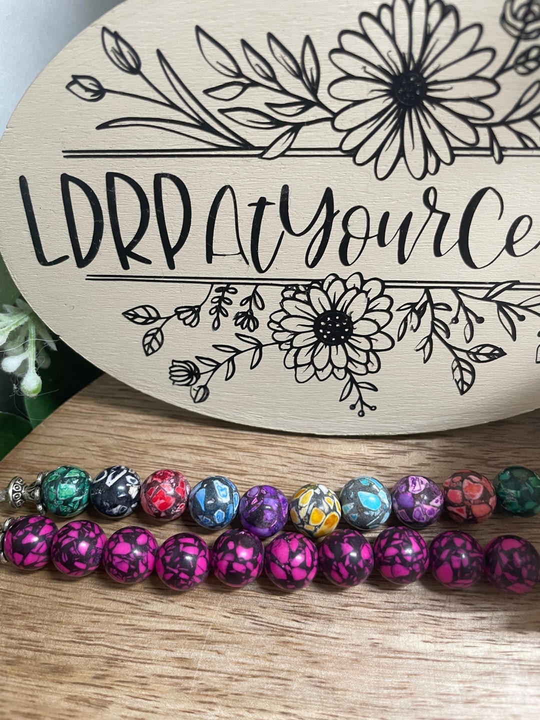 Howlite Stone Cervical Dilation Beads - Etsy