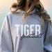 Tigers Football, Tigers Hoodie, Mascot Sweatshirt, School Spirit, Trendy Hoodies, Tiger ...