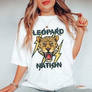 Leopards Shirt, School Spirit Shirts, Leopard Mascot Shirt, Mascot Tee ...