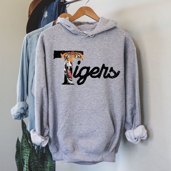 Tiger Sweatshirt - Etsy