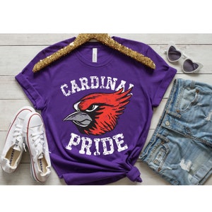 Cardinal Shirt, Cardinal Tshirt, Cardinal Mom Shift, Cardinal Mascot ...