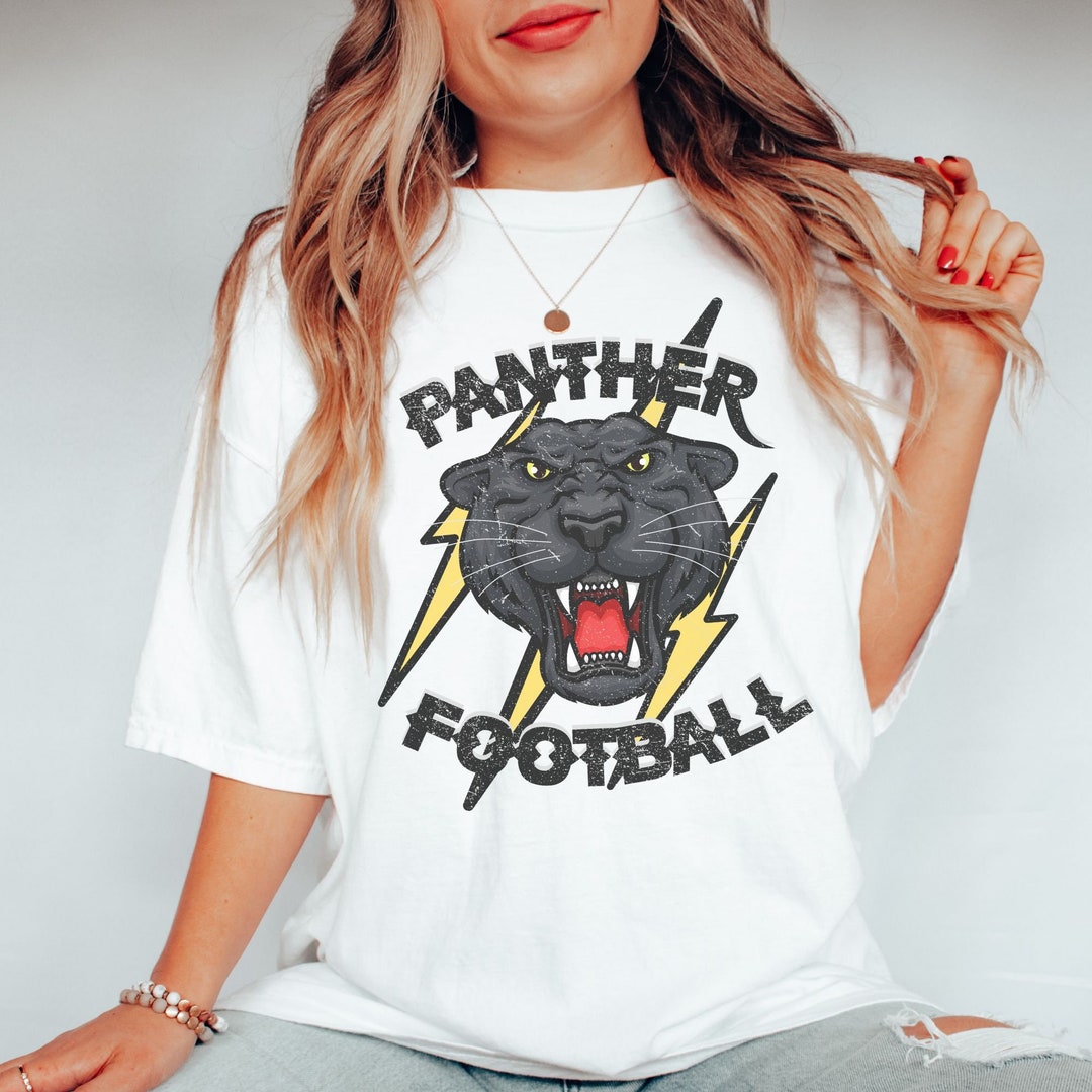 Panthers Football Shirt, School Spirit Shirts, Panther Mascot Shirt ...