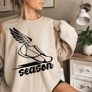 Track Season Sweatshirt, Track Sweatshirt, Track and Field Sweatshirt ...