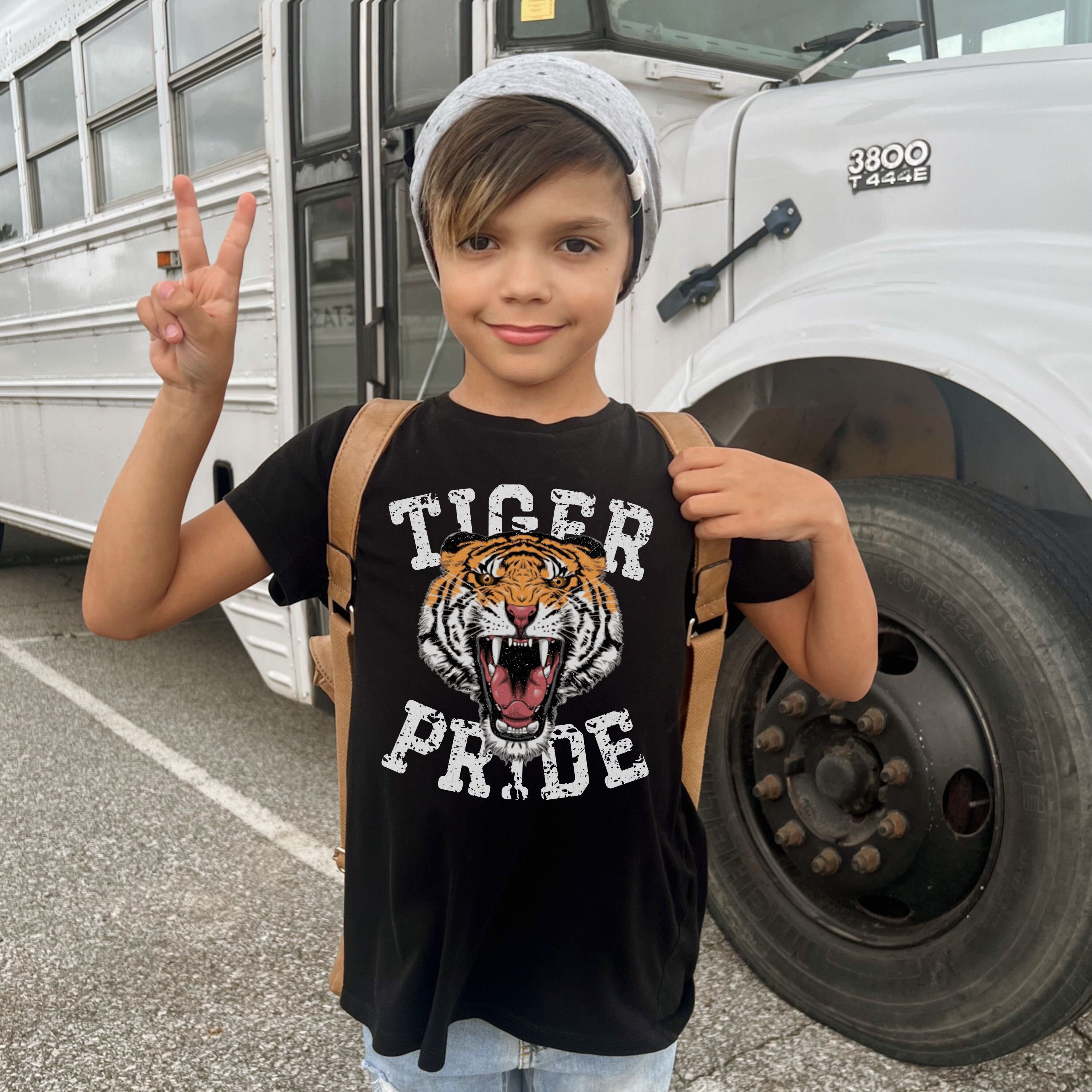 Tiger Shirt, Tigers Shirt, Tiger Youth Shirt, Tiger Mascot Shirt, Go ...