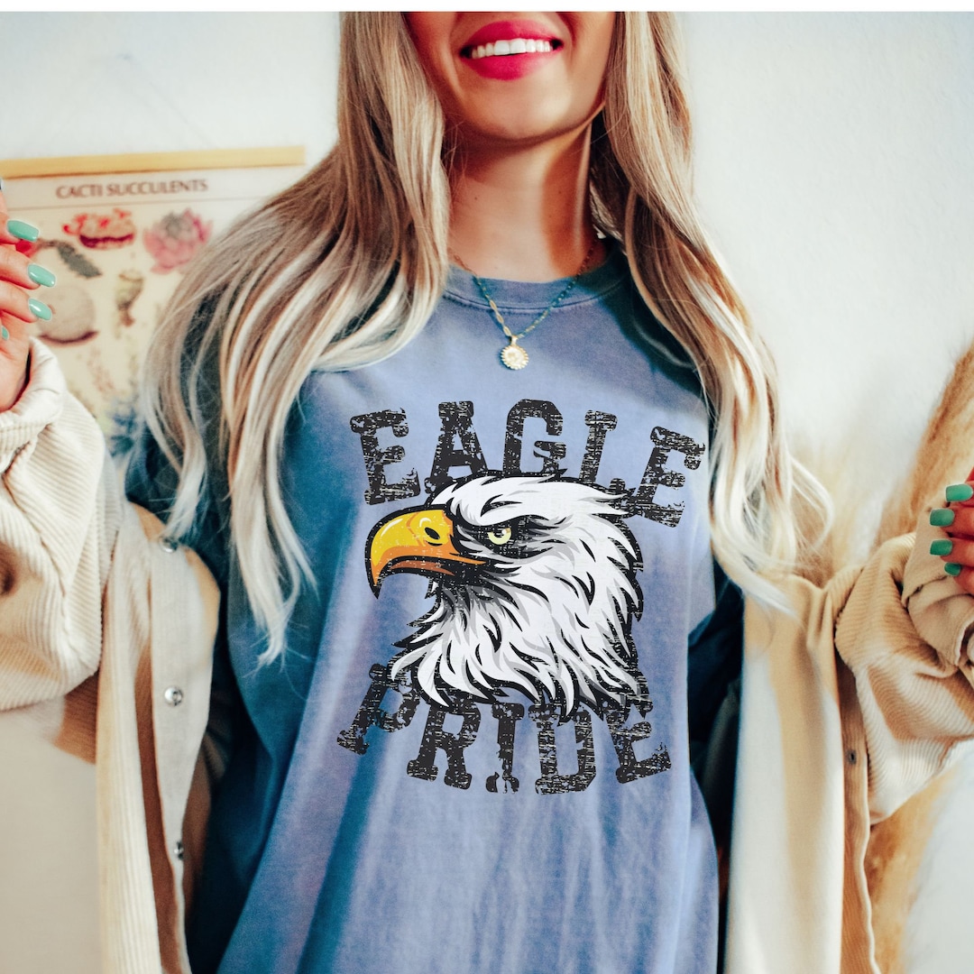 Eagles Shirt, Eagle Tshirt, Eagle Pride Tee, Retro School Spirit Shirts, Eagles Football ...