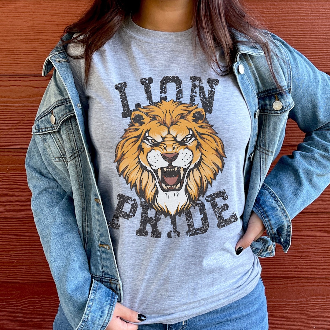 Lions Shirt, Lions Tshirt, Lion Pride Shirt, Lions Football Tee ...