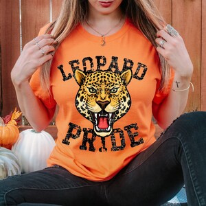 Leopards Shirt, Leopard Shirt, Leopards Tshirt, Leopard Pride Tee, Vintage School Spirit Wear ...