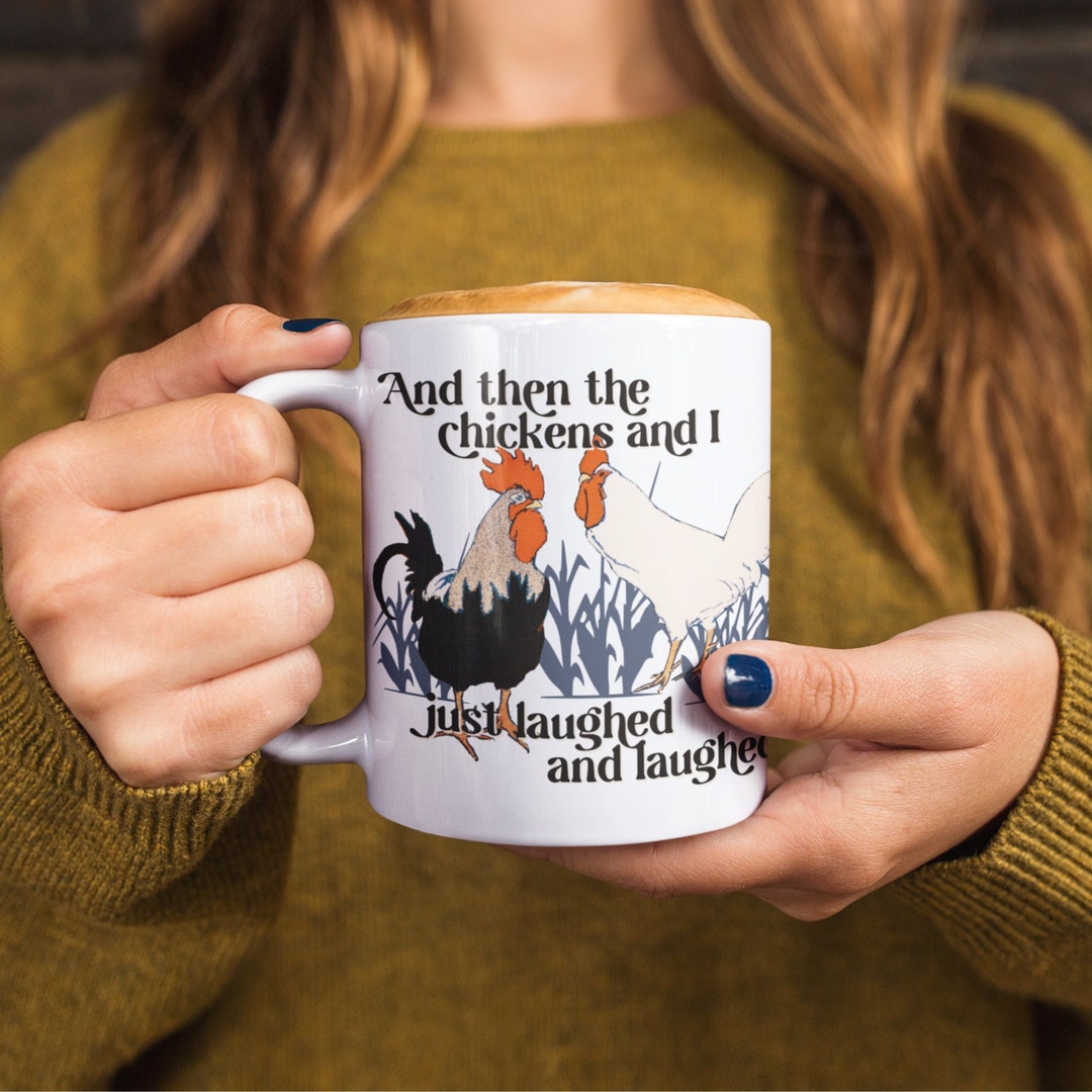 Chicken Coffee Mug, Gift for Chicken Lovers, Funny Chicken Mug, Farmer ...
