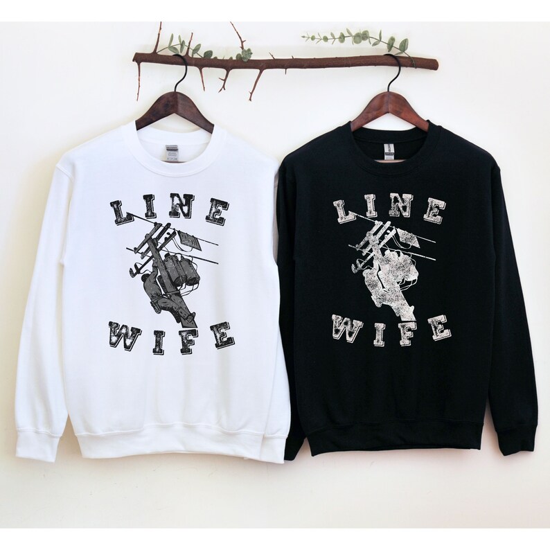 Line Wife Sweatshirt, Lineman's Wife Shirt, Line Life, Electricians ...