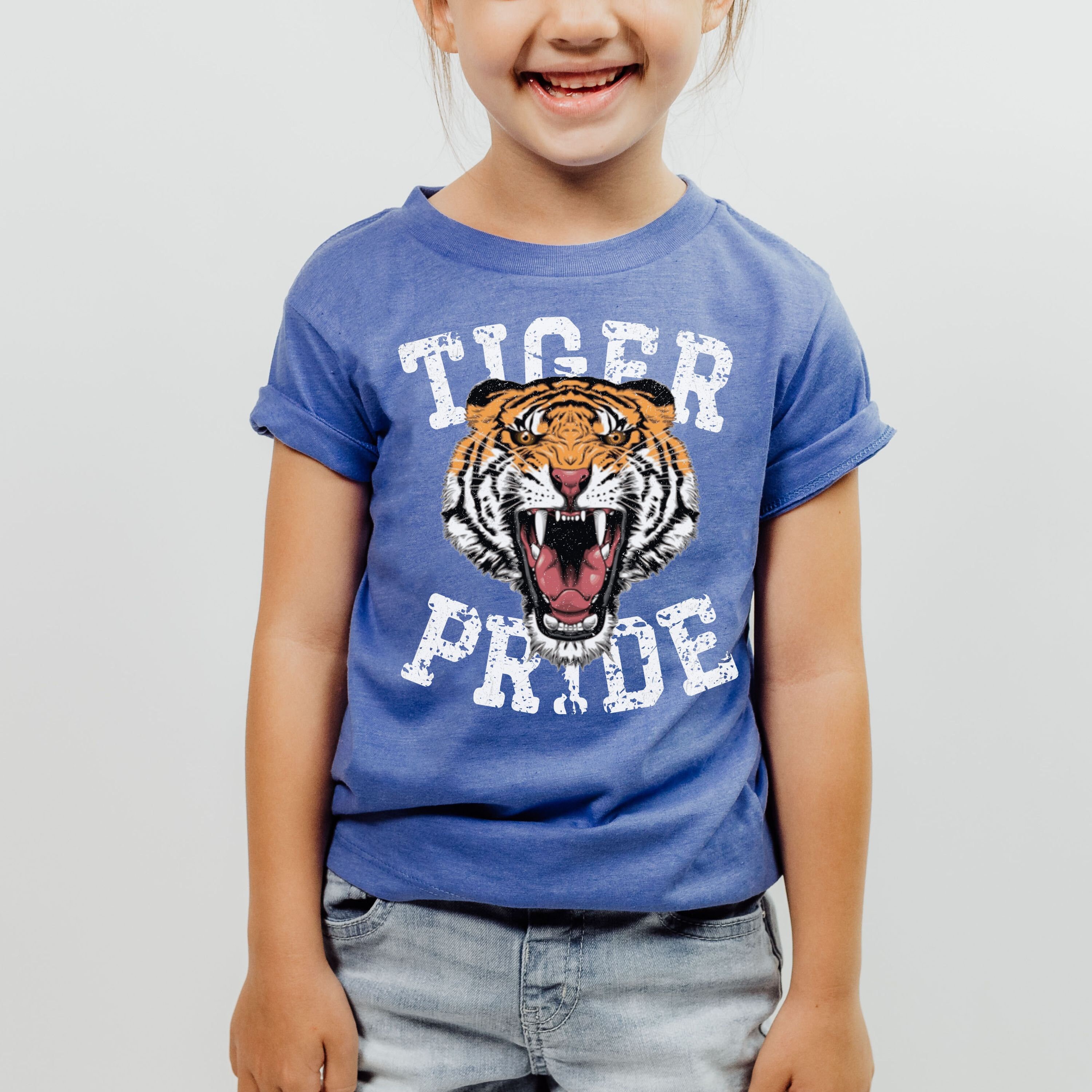 Tiger Shirt, Tigers Shirt, Tiger Youth Shirt, Tiger Mascot Shirt, Go ...