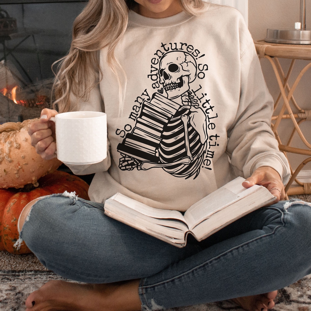 Book Lover Sweatshirt, Book Shirt, Book Sweatshirt, Book Lover Gift ...