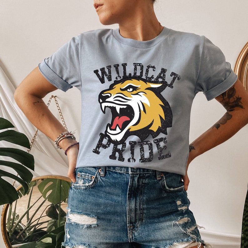 Wildcats Shirt Wildcat Shirt Wildcats School Spirit Shirt - Etsy