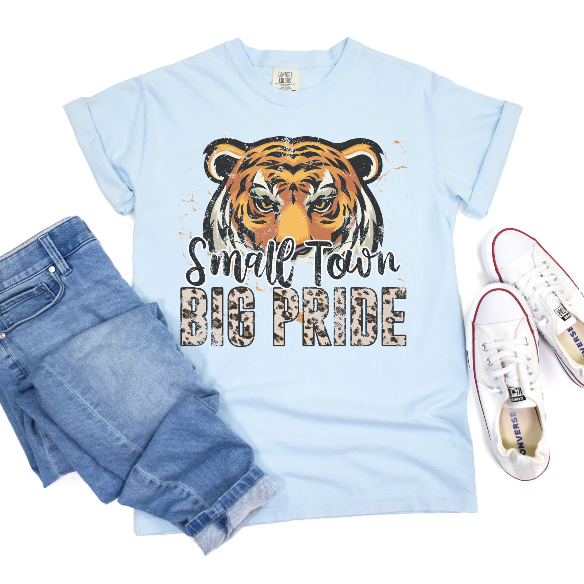 Small Town Big Pride Tigers Shirt Tigers School Spirit - Etsy