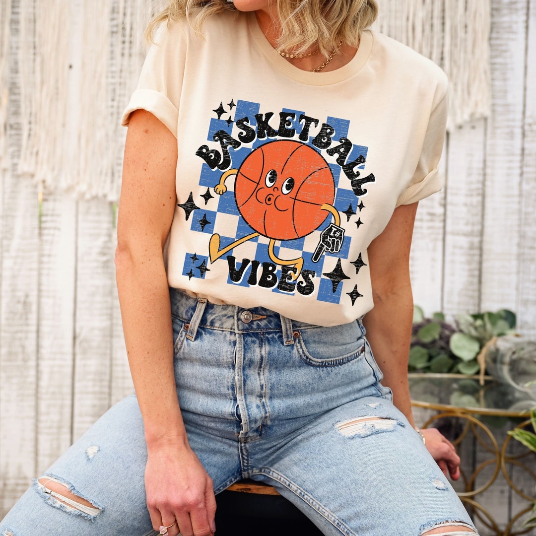 Basketball Vibes Shirt, Basketball Shirt, Game Day T-shirt, Mom ...