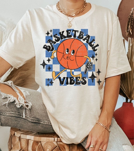Basketball Vibes Shirt Basketball Shirt Game Day T-shirt - Etsy