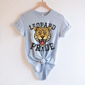 Leopards Shirt, Leopard Shirt, Leopards Tshirt, Leopard Pride Tee, Vintage School Spirit Wear ...