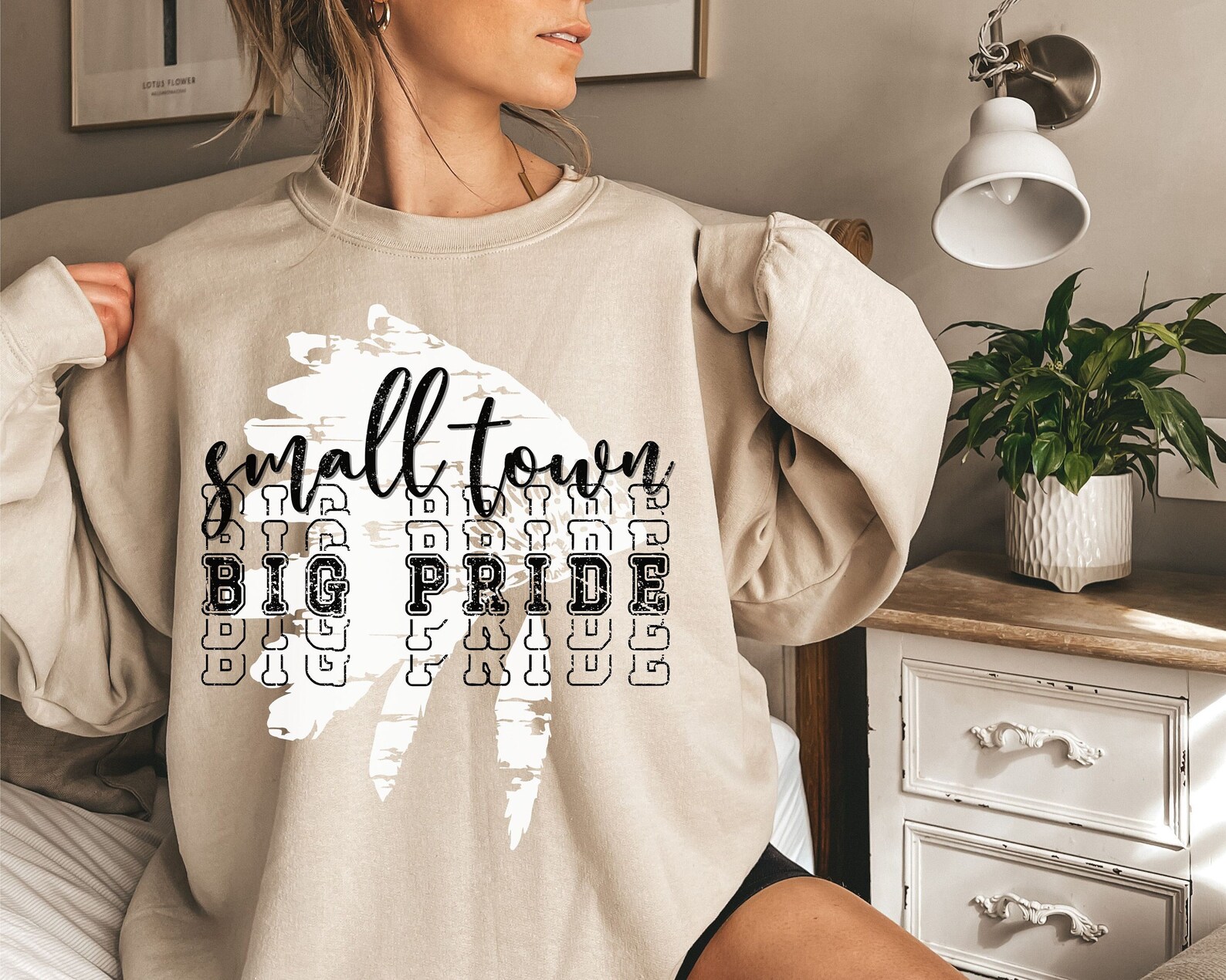 Indians School Spirit Shirt Team Mascot Sweatshirt School - Etsy